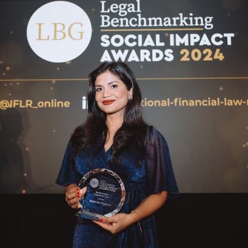 Legal Benchmarking Group Social Impact Awards Winners Hub | IFLR